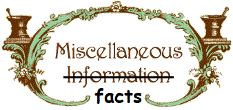 Miscellaneous Information & facts about world situation
